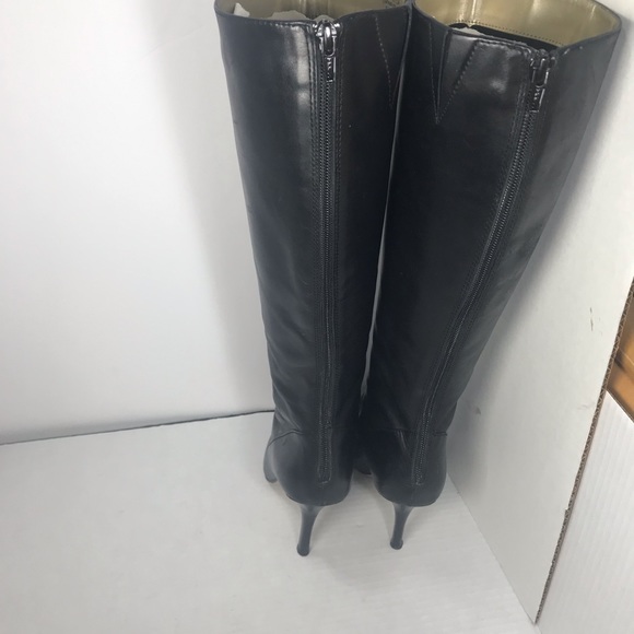 Anne Klein | Shoes | Leather Tall Boots | Poshmark